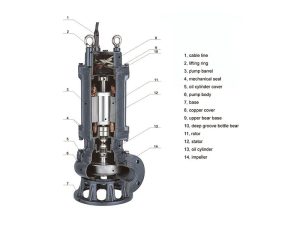 QW centrifugal dirty water pump submersible sewage pump - Luochi Pump Manufacturing Co., Ltd